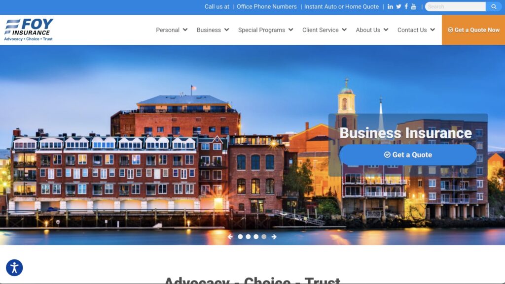 Foy Insurance - New England Blogs