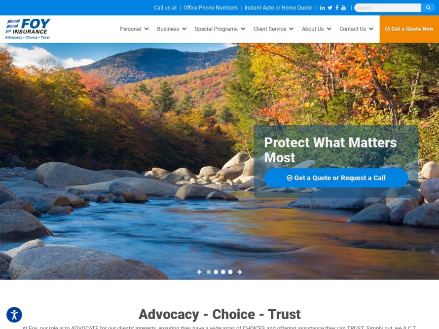 Foy Insurance - New England Blogs